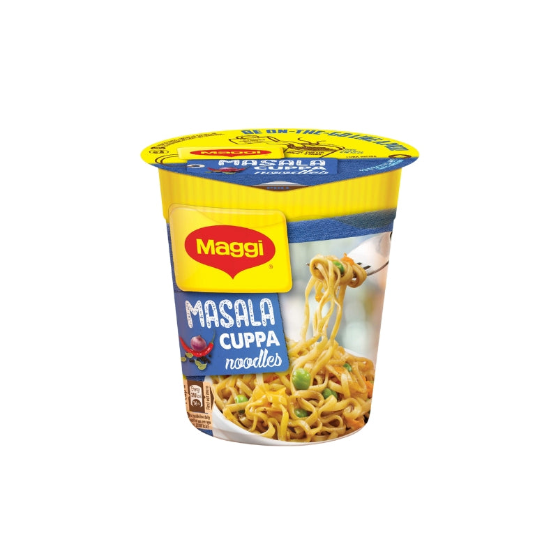 Maggi Masala Cuppa Noodles With Edible Fork Inside 2.80oz – Indian ...